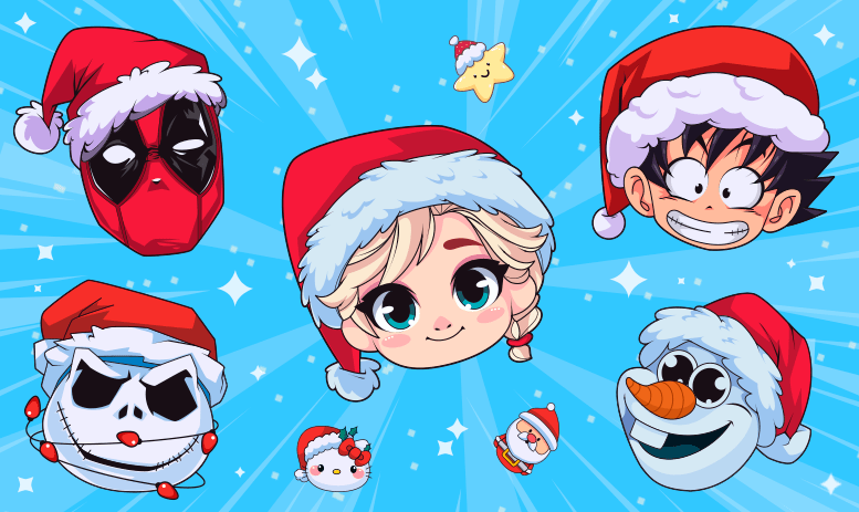Happy New Year 2025 cursors - Custom Cursor Collection