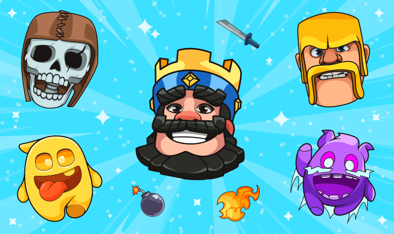 Clash Royale custom cursor collection for Chrome