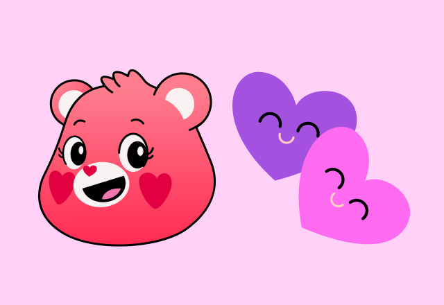 Custom Cursor Cute Always There Bear