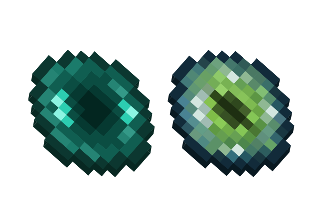 Ender Pearl and Eye of Ender custom cursor for Chrome