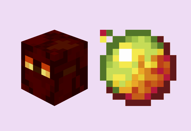 Custom Cursor Magma Cube From Minecraft