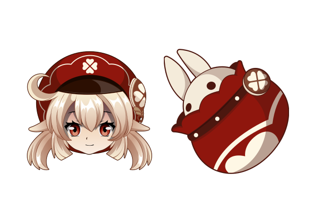 Custom Cursor Klee from Genshin Impact
