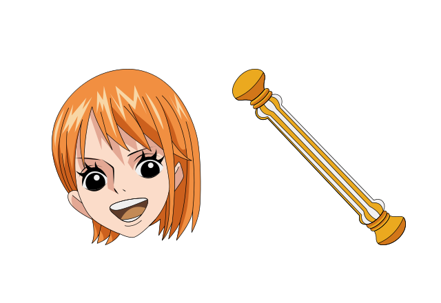 Custom Cursor Nami from One Piece
