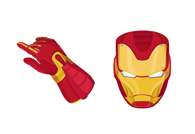 Marvel Iron Man Cute Cursor