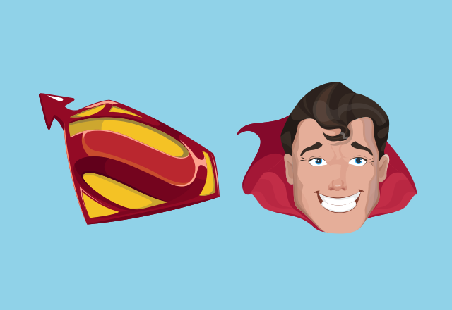 Justice League Superman Cute Cursor