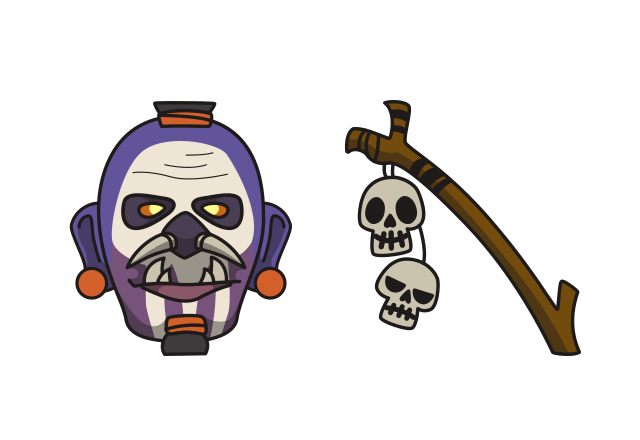 Witch Doctor cursor - Custom cursor for Chrome