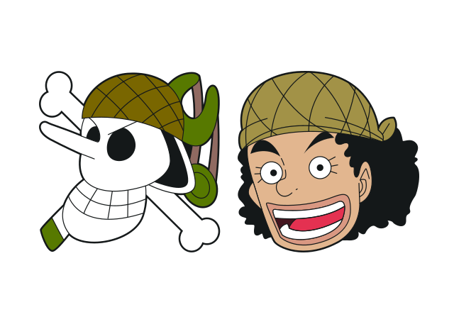 Usopp Flag cursor - Custom cursor for Chrome