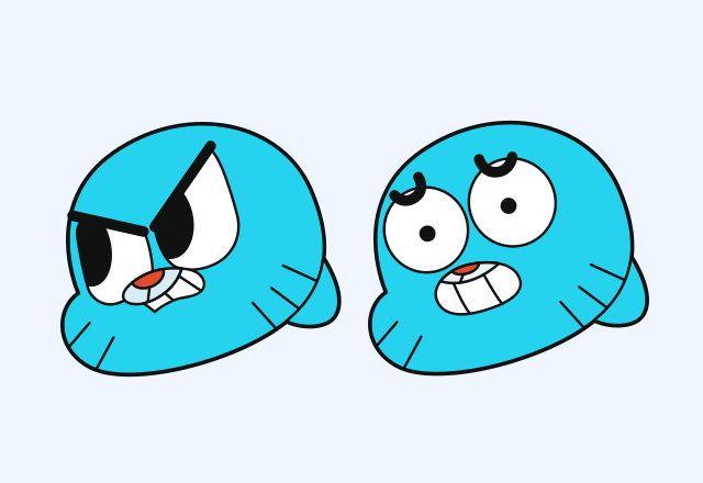 Angry Gumball Watterson cursor - Custom cursor for Chrome