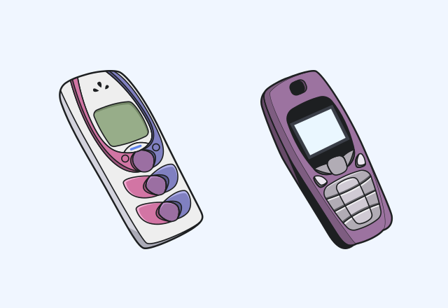 Nokia 2300 and Nokia 3520 cursor - Custom cursor for Chrome