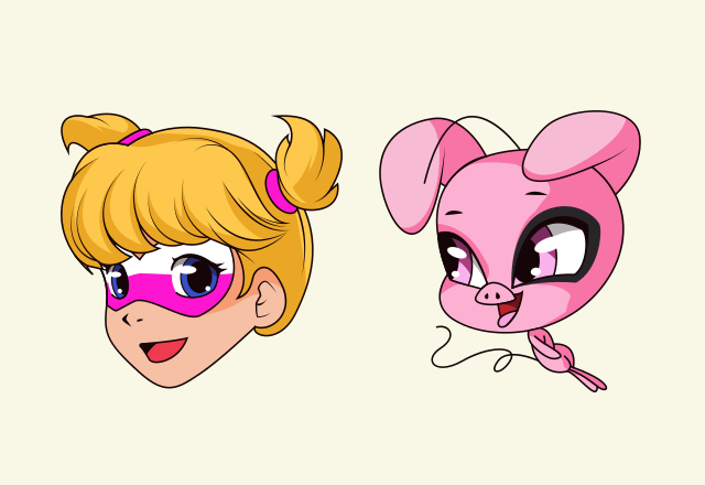 Pigella and Daizzi cursor - Custom cursor for Chrome