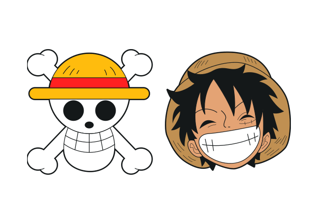 Luffy Flag cursor - Custom cursor for Chrome