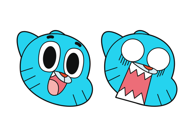 Gumball Watterson cursor - Custom cursor for Chrome