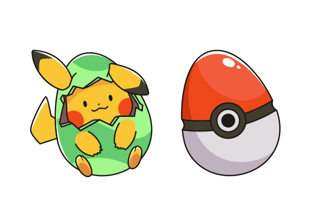 Easter Pikachu cute custom cursor for Chrome