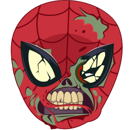 Zombie Spider-Man Cute Cursor