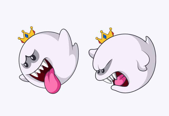 King Boos custom cursor for Chrome