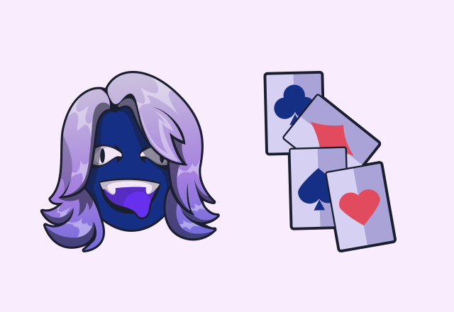 Custom Cursor Rouxls Kaard from Deltarune