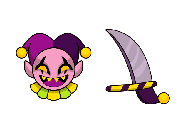 Custom Cursor Jevil from Deltarune